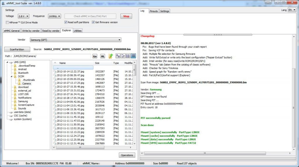 PLUS2 | EasyJtag – Fastest Memory Programmer in the word!