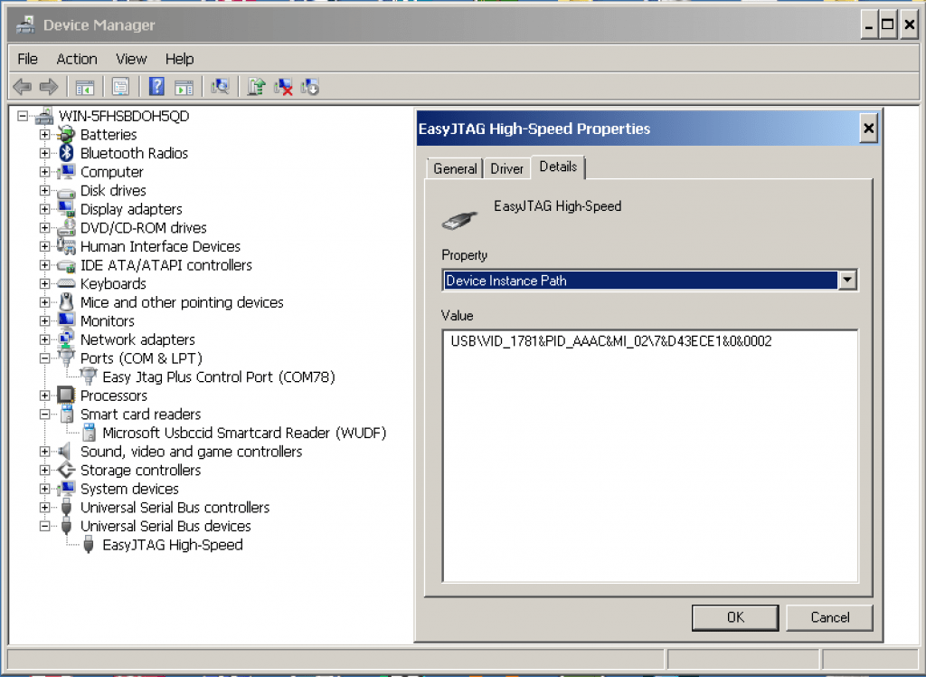 Windows7X64 | EasyJtag – Fastest Memory Programmer in the word!